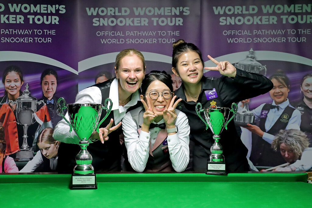 Evans Regains Belgian Crown - World Women's Snooker