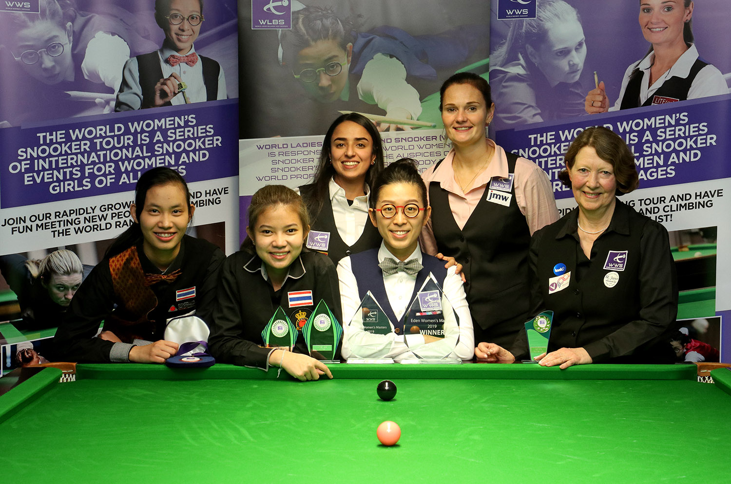 WWS Celebrates Eden Resources Partnership - World Women's Snooker