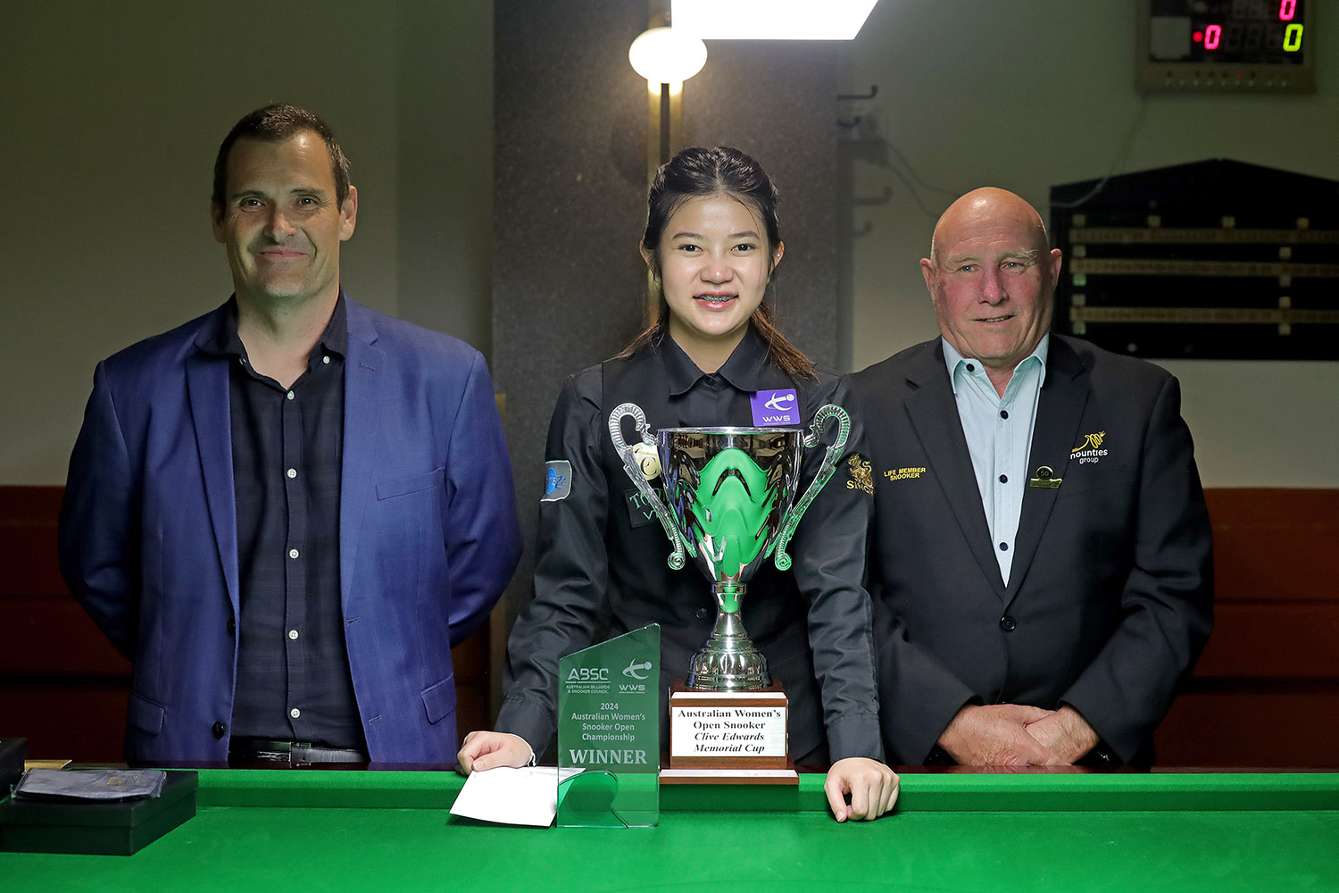 Mighty Mink Wins in Sydney! - World Women's Snooker