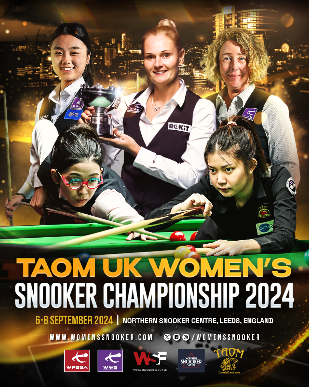 Taom UK Women's Snooker Championship 2024 | Enter Now! - World Women's ...