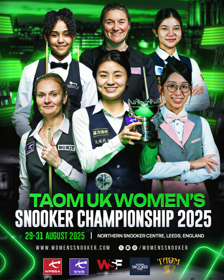 Taom UK Women’s Snooker Championship 2025 | Enter Now! - World Women's ...