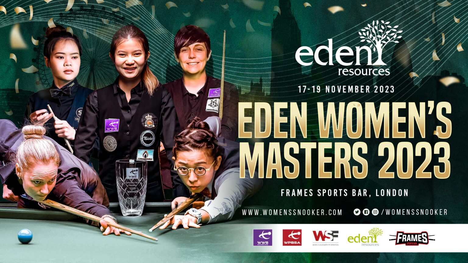 Eden Women’s Masters 2023 | Enter Now - World Women's Snooker