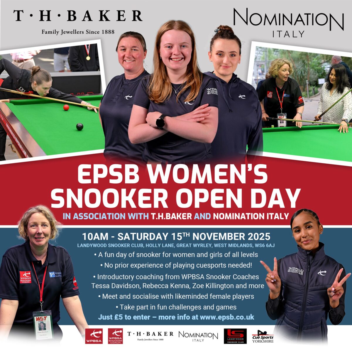 Women's Snooker Open Day This Saturday - World Women's Snooker
